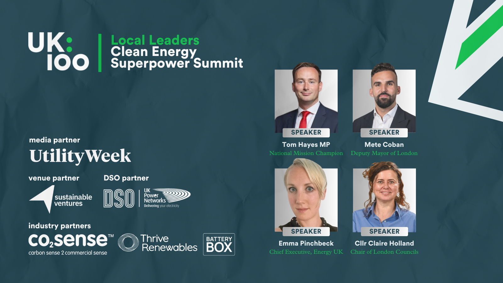 Local Leaders: Clean Energy Superpower Summit | UK100